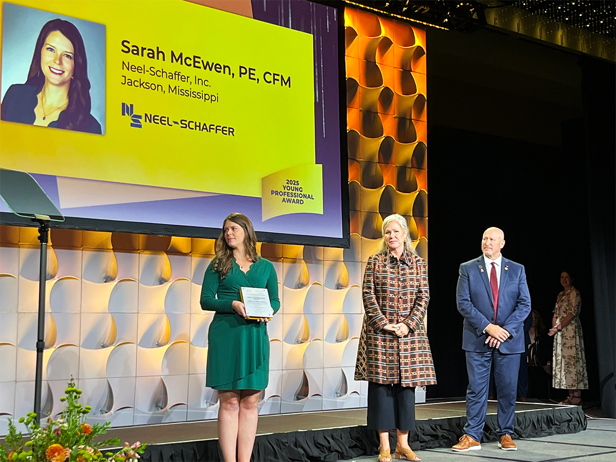 Neel-Schaffer's Sarah McEwen Wins 2025 ACEC Young Professional of the Year Award - Neel-Schaffer ...
